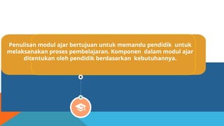 Penyusunan Modul Ajar, Kurikulum Merdeka | PPTX
