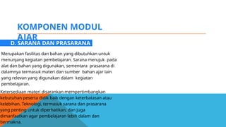 Penyusunan Modul Ajar, Kurikulum Merdeka | PPTX