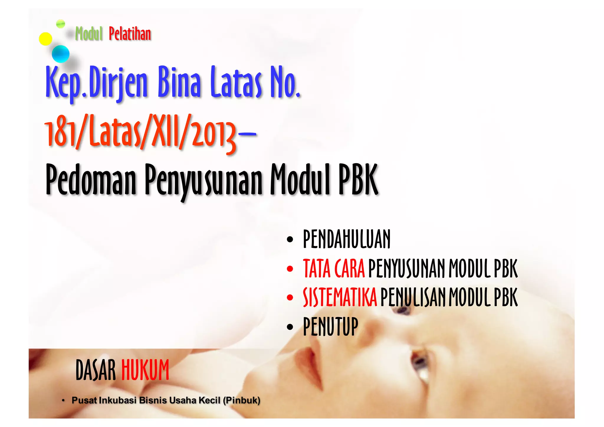 Penyusunan modul pelatihan berbasis kompetensi | PDF