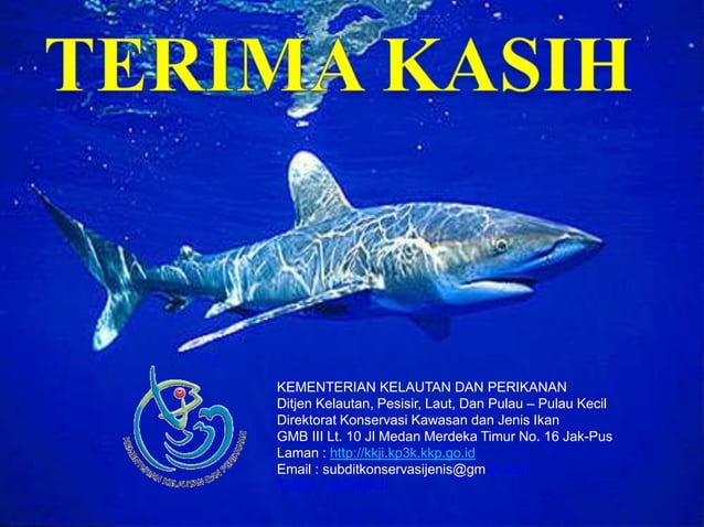 Penyusunan NDF dan KUOTA Perdagangan HIU apendiks II CITES | PPTX