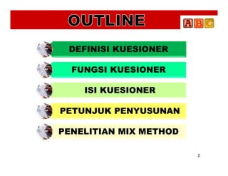 Penyusunan dan pengujian instrument penelitian | PPTX