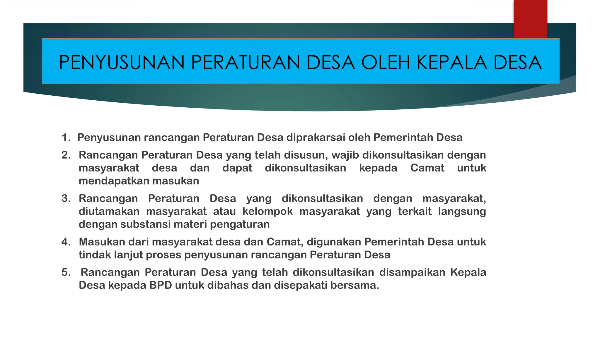 Materi Pelatihan Penyusunan Peraturan di Desa.pptx