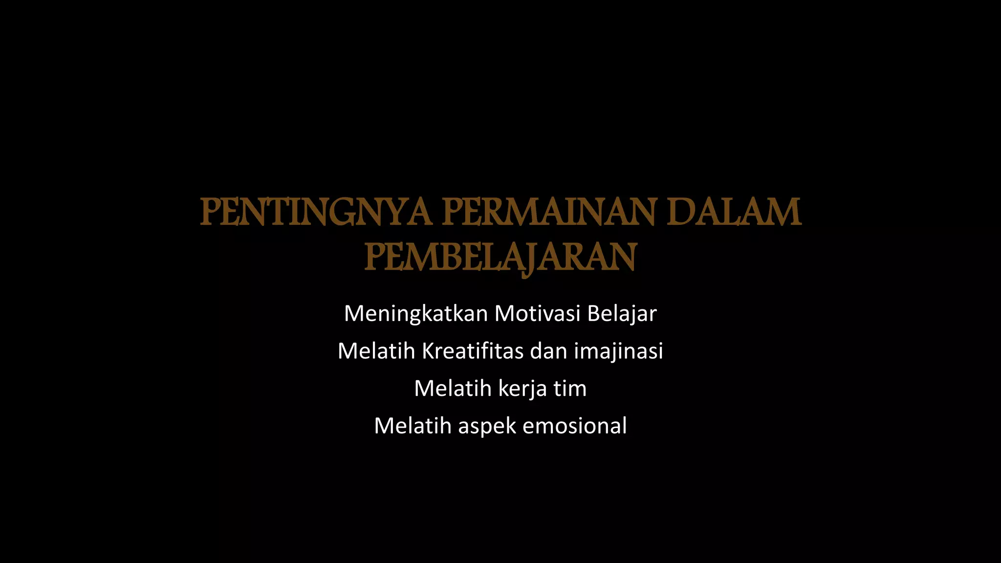 Penyusunan permainan untuk anak usia sd mi | PPTX