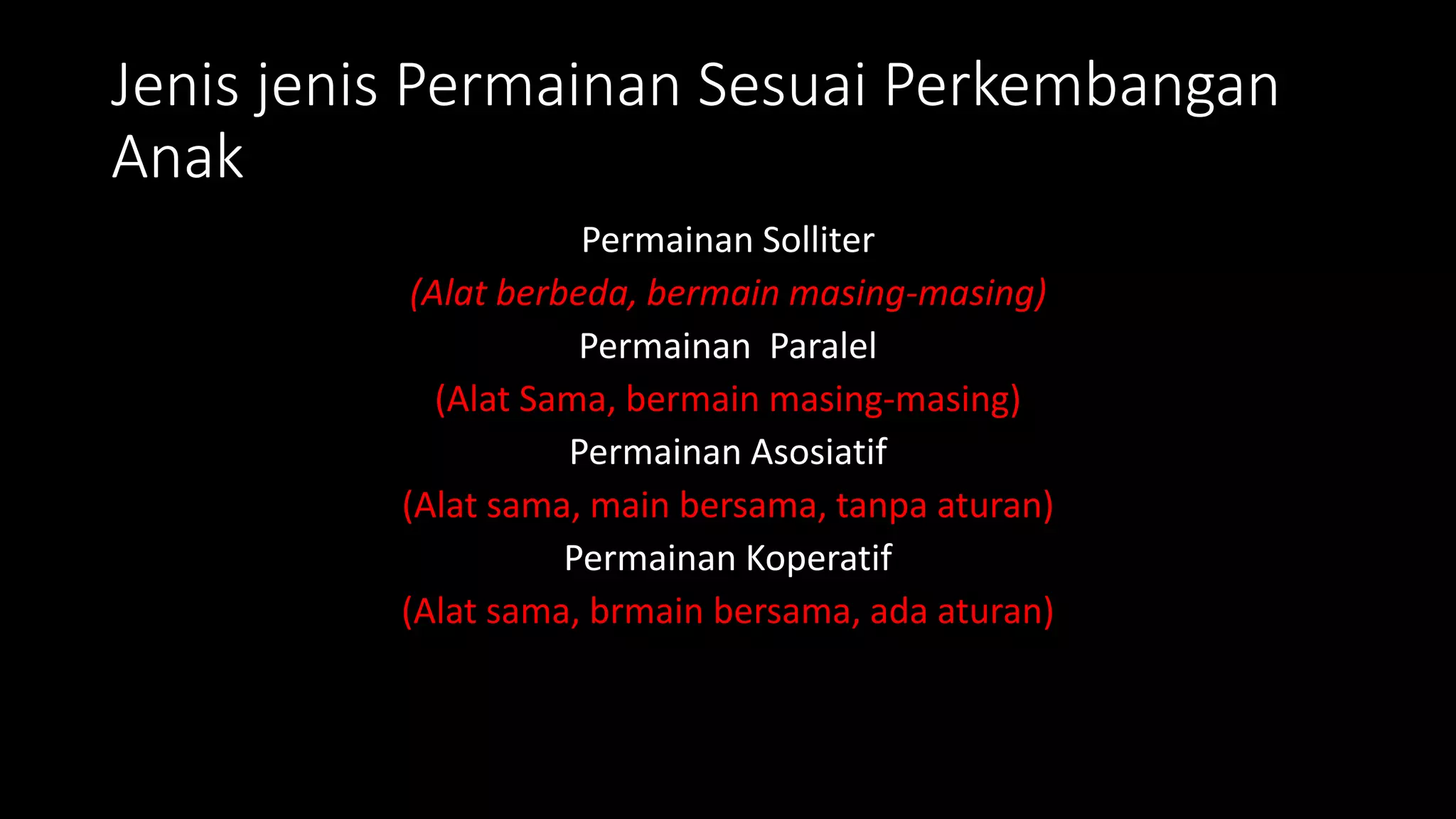 Penyusunan permainan untuk anak usia sd mi | PPTX