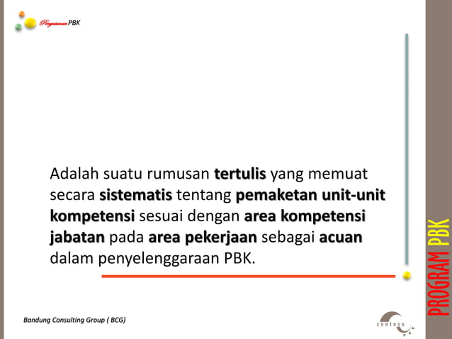 Penyusunan program pelatihan berbasis kompetensi | PDF