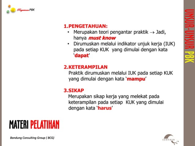 Penyusunan program pelatihan berbasis kompetensi | PDF