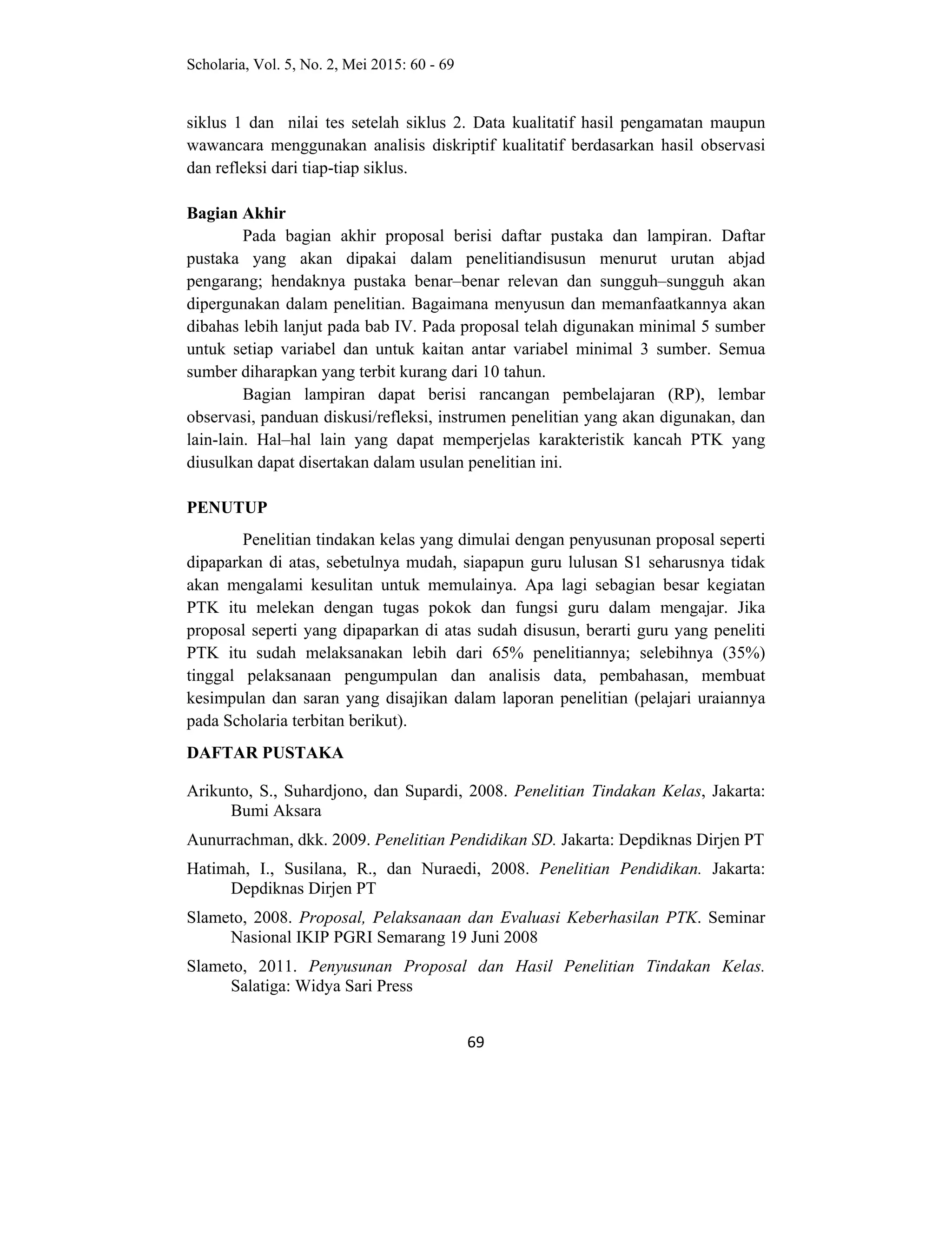 Penyusunan proposal penelitian_tindakan_kelas | PDF