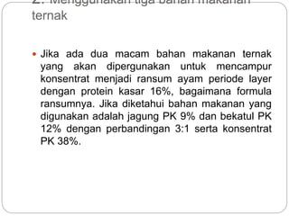 PENYUSUNAN RANSUM DENGAN METODE PEARSON SQUARE.pptx