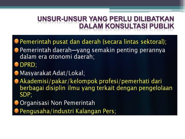 Penyusunan rencana strategis wilayah pesisir dan pulau pulau kecil | PPTX Penyusunan rencana strategis wilayah pesisir dan pulau pulau kecil | PPTX