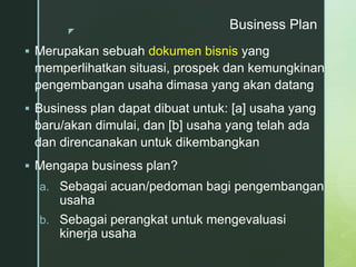 Penyusunan Rencana Usaha.ppt
