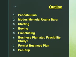 Penyusunan Rencana Usaha.ppt