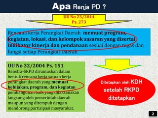 Penyusunan RENJA | PPTX