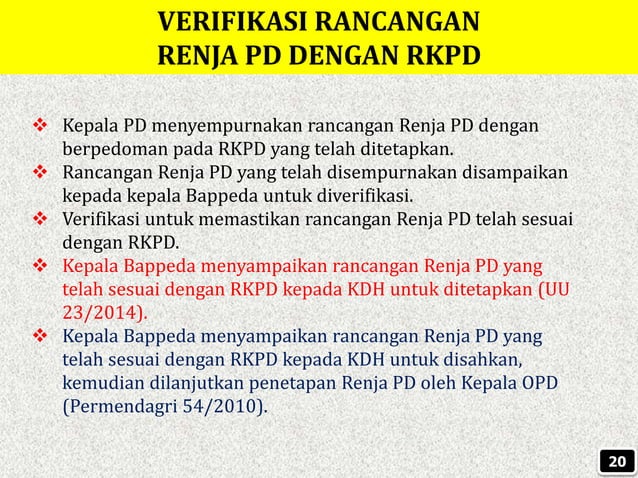 Penyusunan RENJA | PPTX