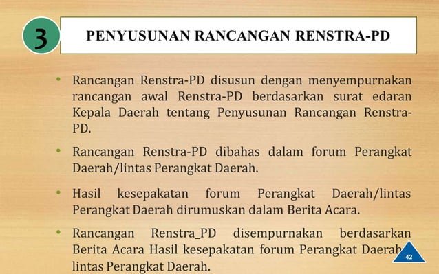 Penyusunan renstra pd | PPTX