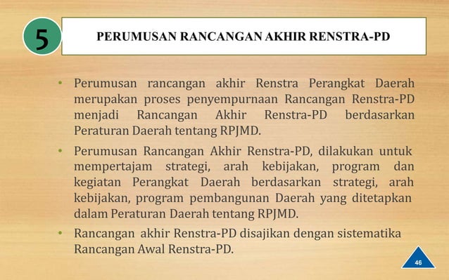 Penyusunan renstra pd | PPTX