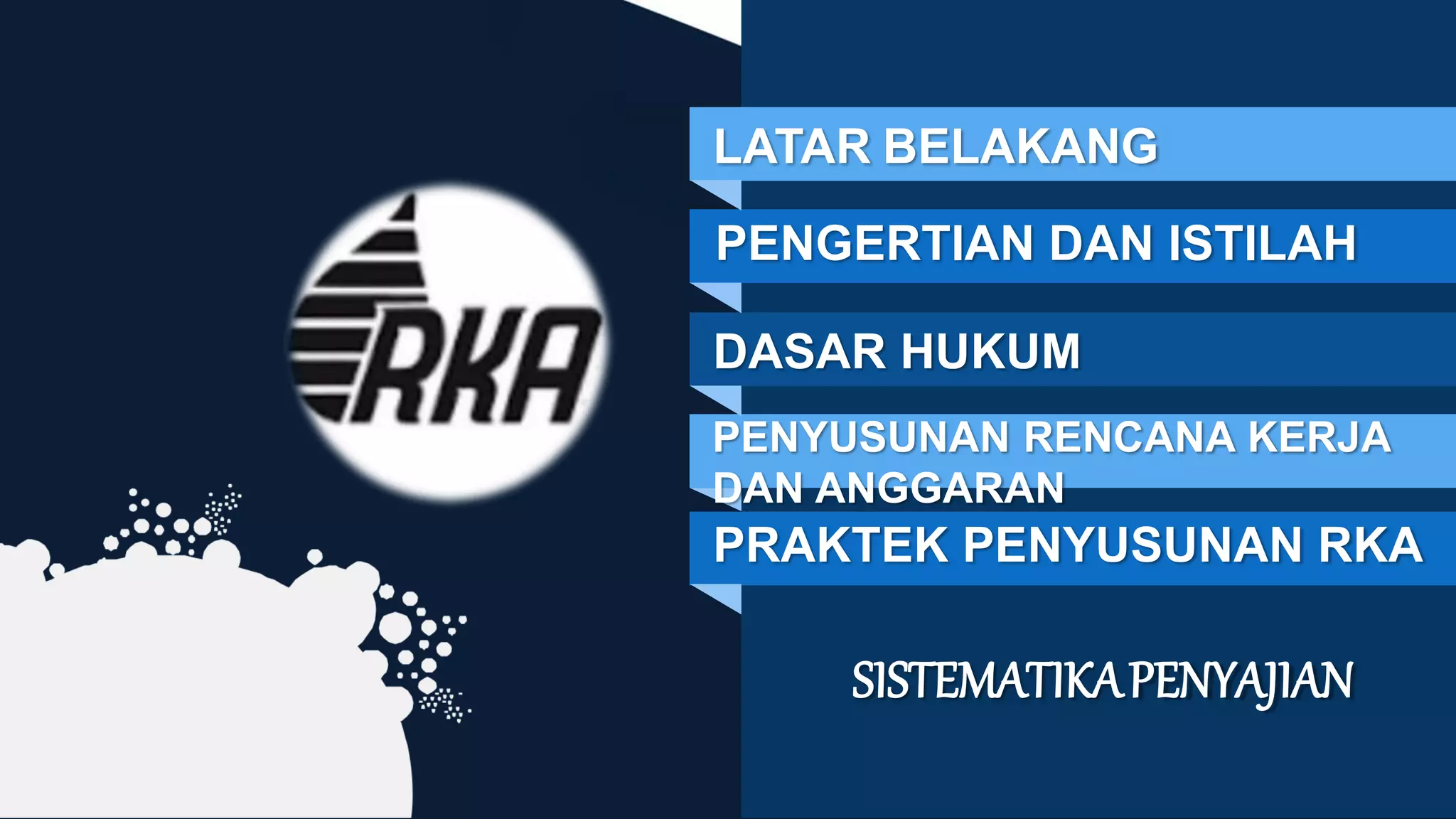 Penyusunan rka pelayanan publik pkp oki | PPTX