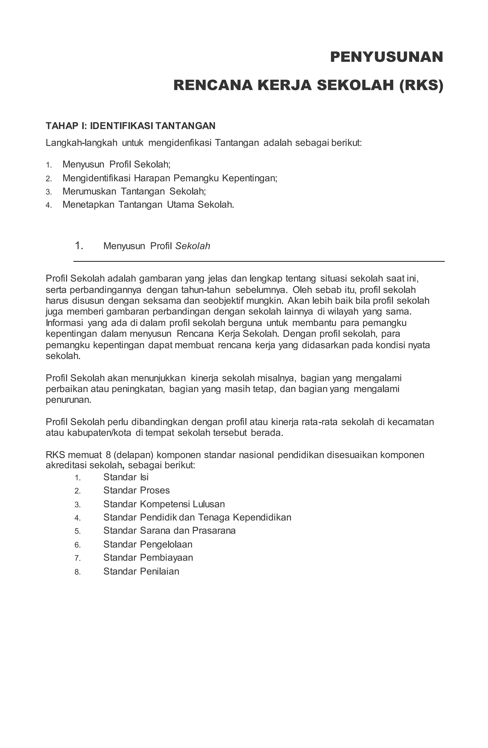 Penyusunan rks | DOCX