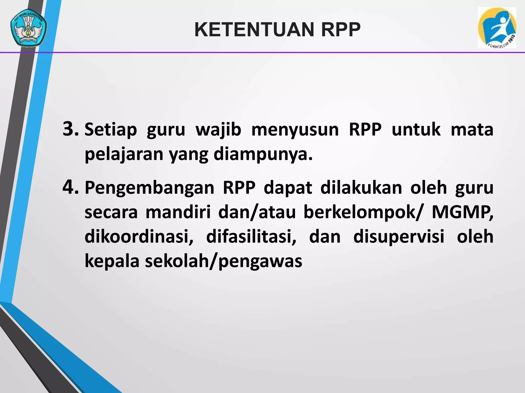 Penyusunan Rencana Pelaksanaan Pembelajaran (RPP) | PPTX