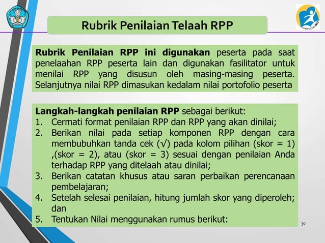Penyusunan Rencana Pelaksanaan Pembelajaran (RPP) | PPTX