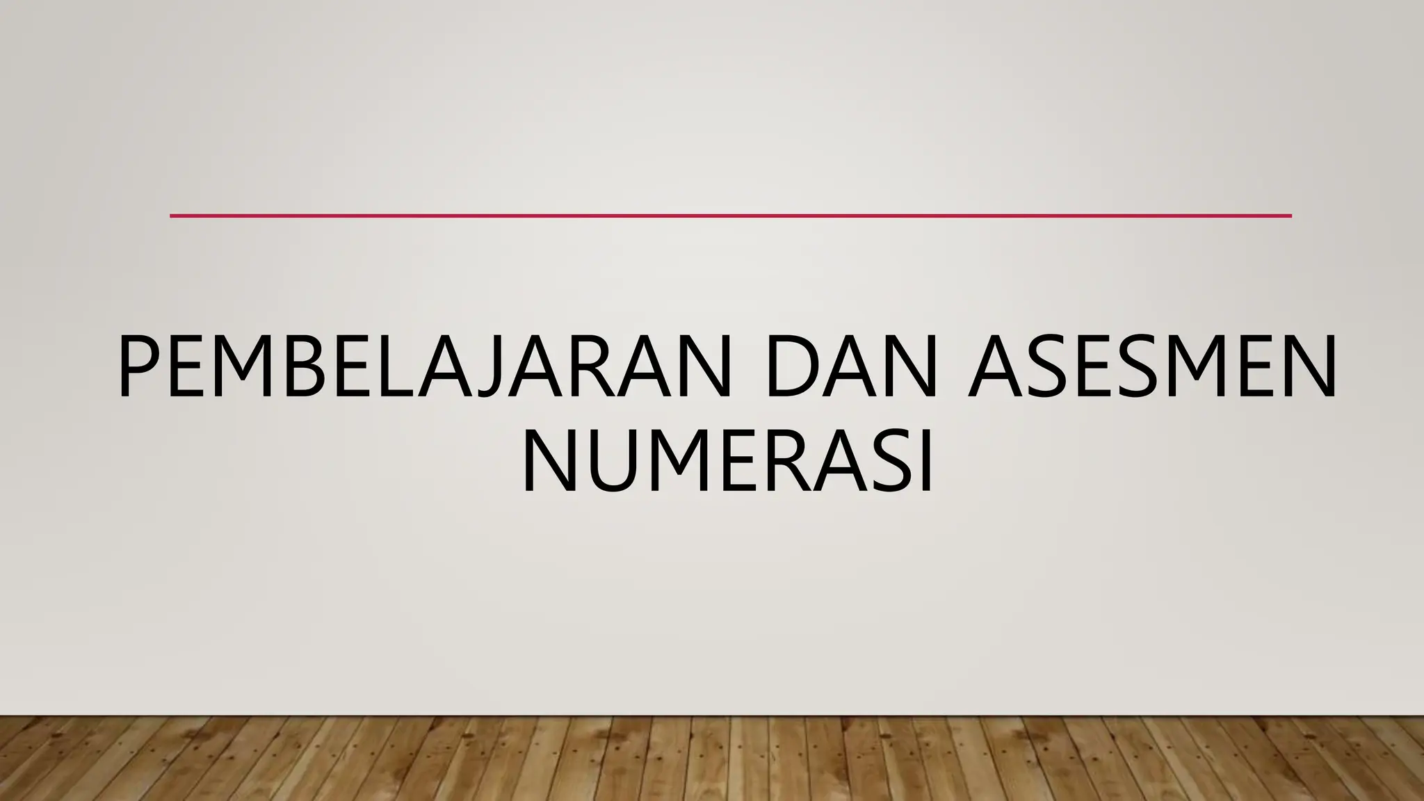 Penyusunan soal numerasi-Numerasi adalah kemampuan memahami dan ...
