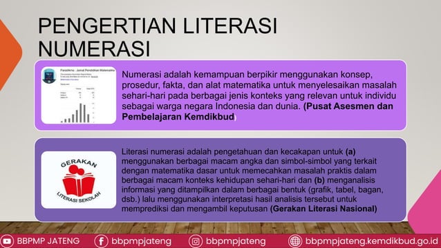 Penyusunan soal numerasi-Numerasi adalah kemampuan memahami dan ...