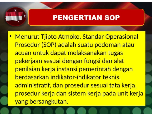 PENYUSUNAN SOP DALAM ORGANISASI PERUSAHAAN.pptx
