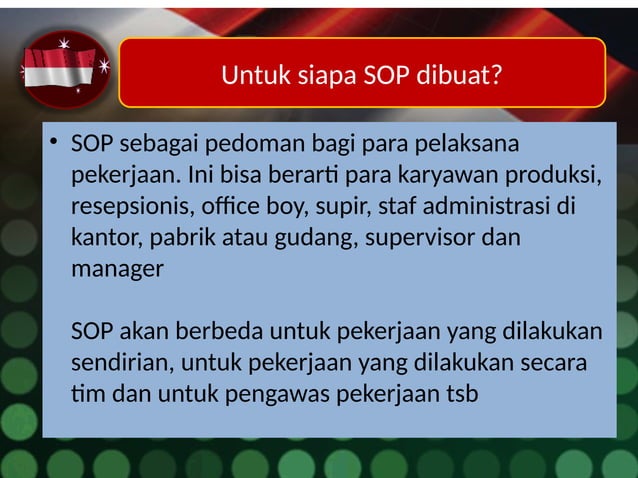 PENYUSUNAN SOP DALAM ORGANISASI PERUSAHAAN.pptx