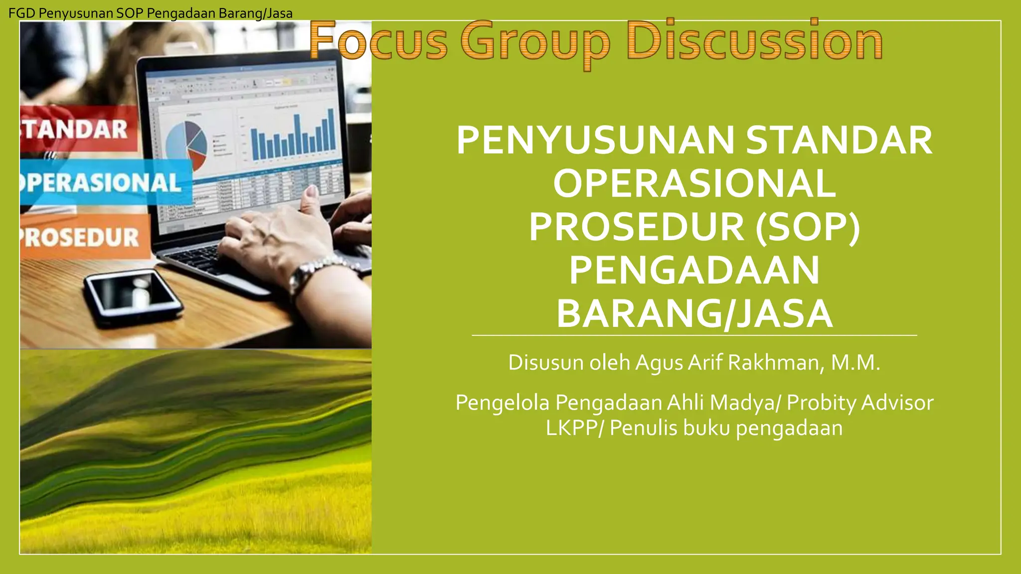 Penyusunan standar operasional prosedur (sop) pengadaan.pptx