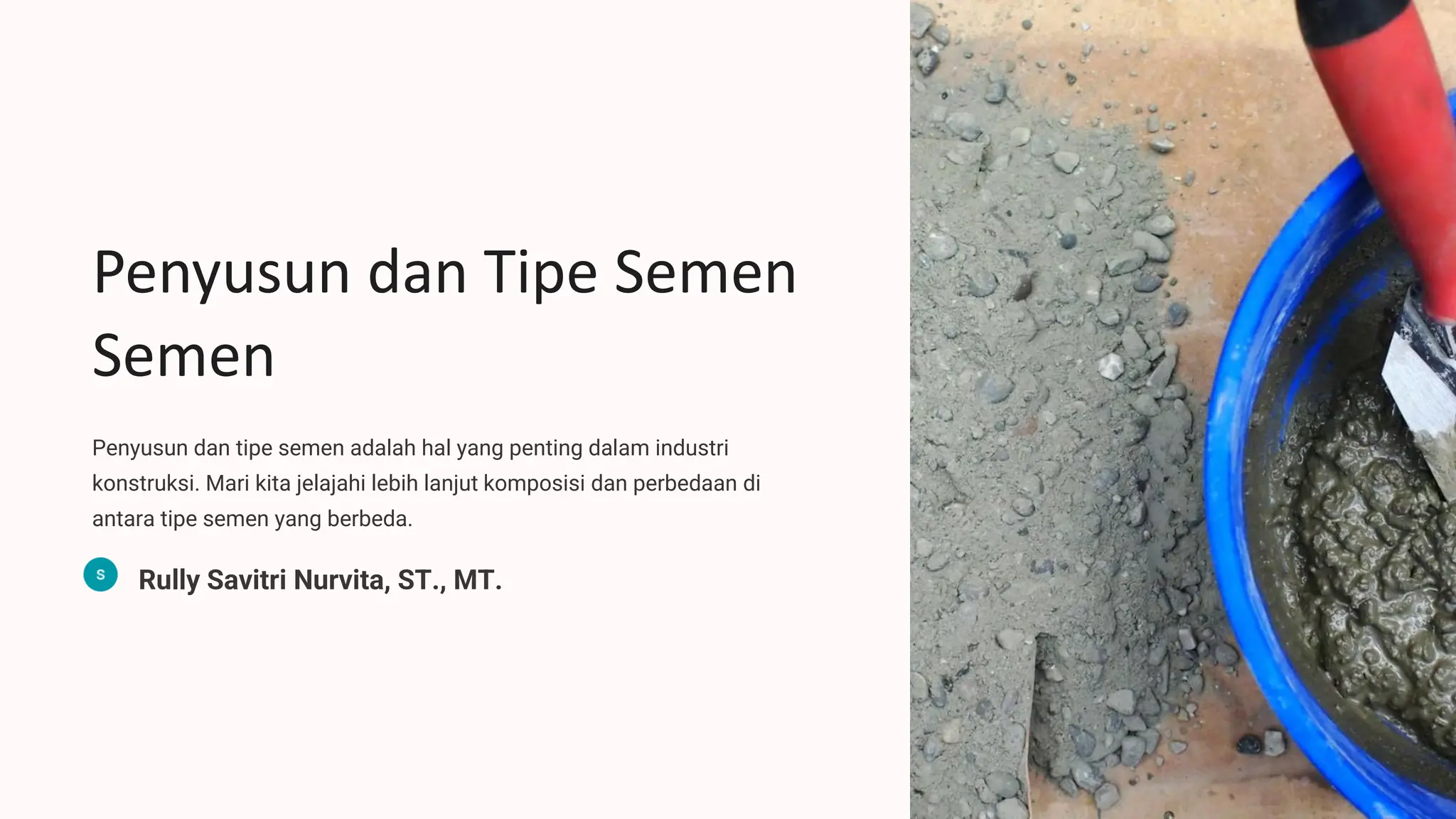 Jenis Penyusun Semen dan Tipe Semen.pdf