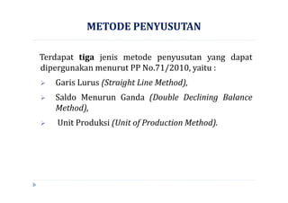 Akuntansi Penyusutan Aset Tetap PEMDA | PDF