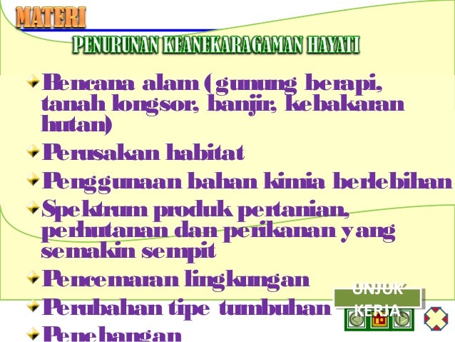 Penyusutan keanekaragaman hayati (2)