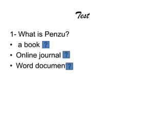 Penzu | PPT