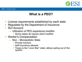 Peo A Fit For You | PPT