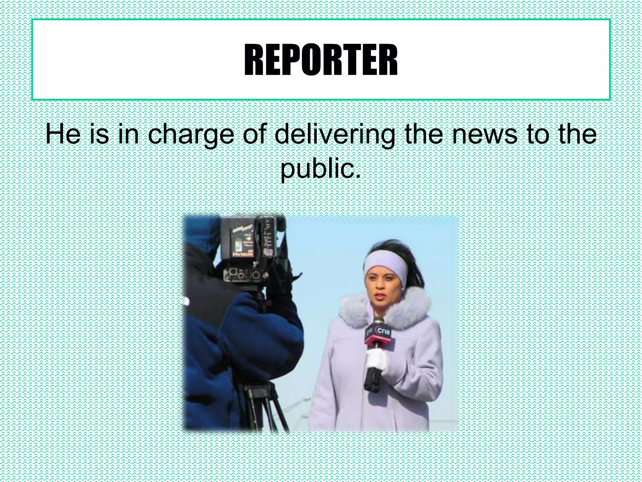 People in Broadcast Media (Cedric Albao) | PPT