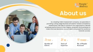 Behavioral Competencies for Employees | Enhance Workplace Performance | People Metrics | PPT