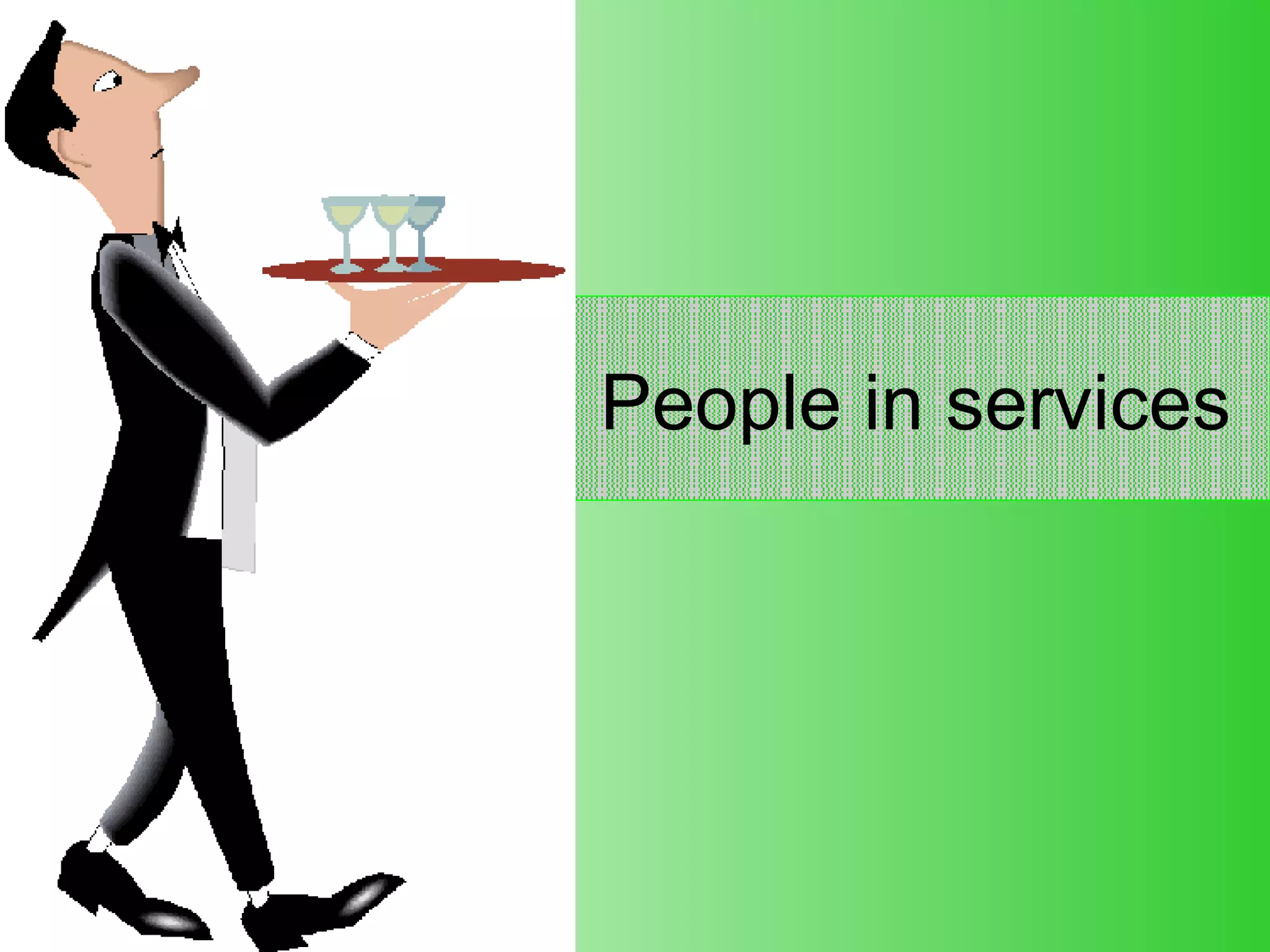 people mix in services marketing | PPT