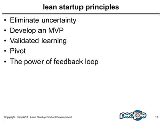 Lean Startup: Reduce 40% go-to-market time & cost on your next product launch | PPT
