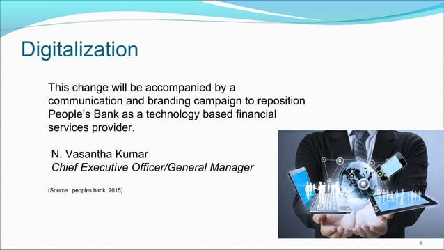 Change Management - Bank Digitization | PPT | Business Banking ...