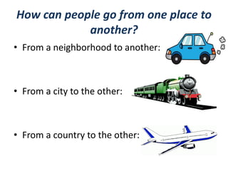 People and places | PPTX