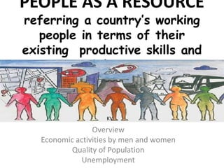 People as a resource | PPTX