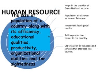 People as a resource | PPTX