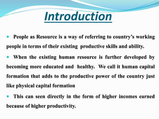 People as resource | PPTX