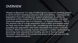 People as resource | PPTX