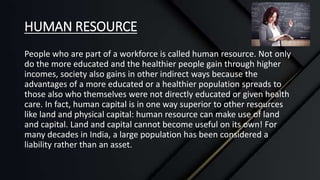People as resource | PPTX
