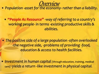 People as resources | PPTX