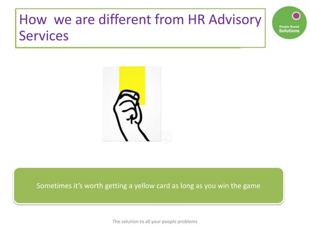 People based solutions | PPT