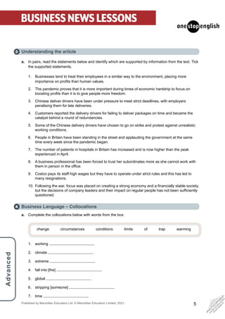 People Before Profit - Advanced Business English Article.pdf