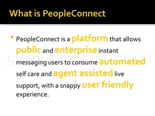 People Connect | PPT | Web Conferencing | Computer Software and ...