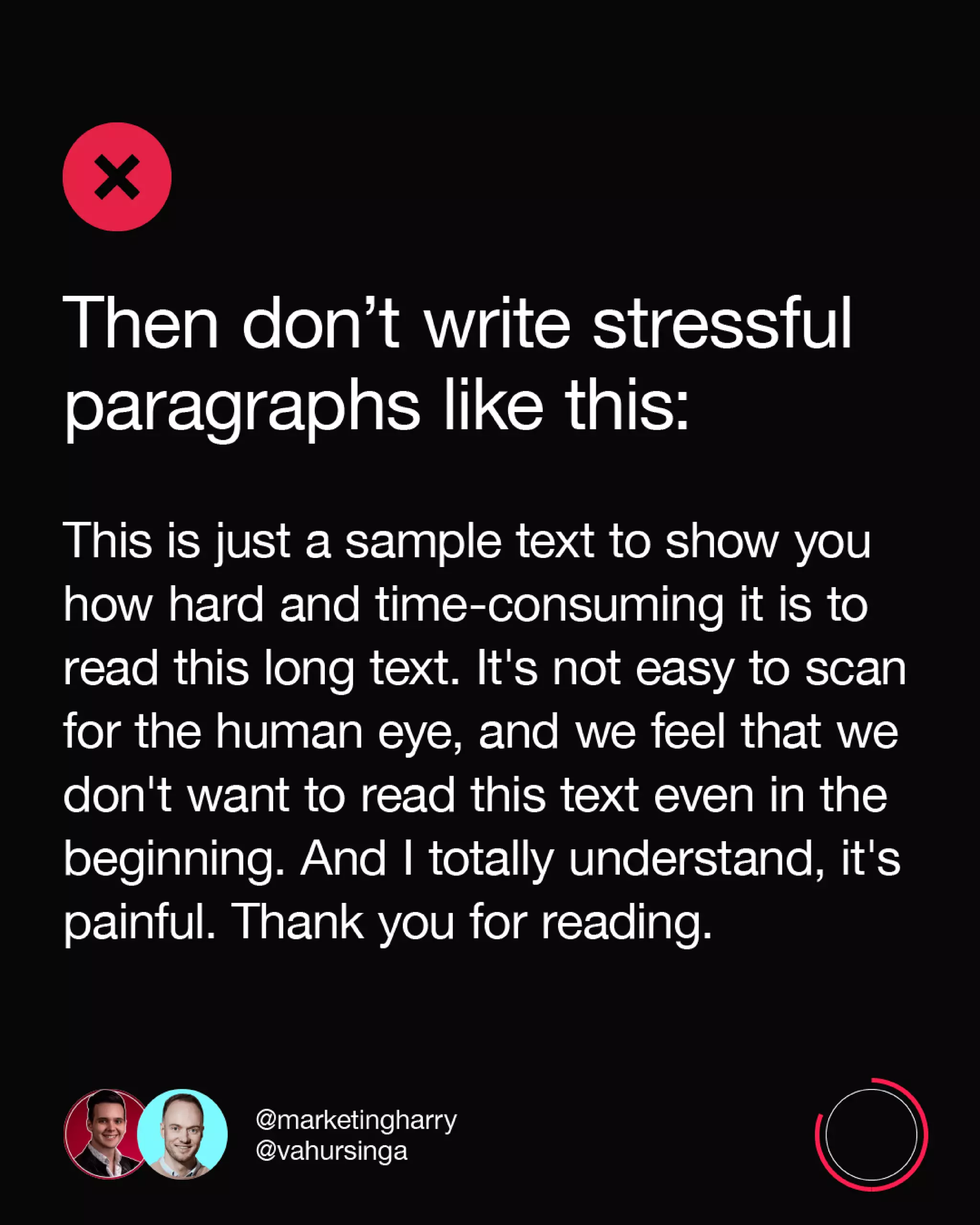 People Don't Read | PDF