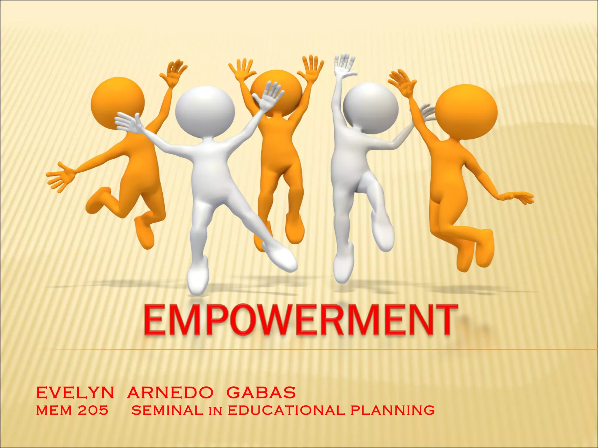 People empowerment | PPT